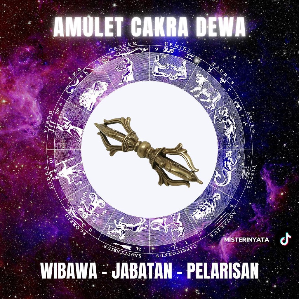 Jual Amulet Cakra Dewa Mantra Tingkat Tinggi - Logam Talisman | Shopee ...