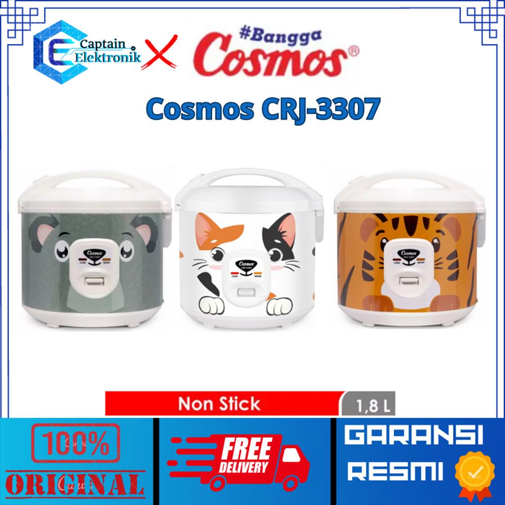 Jual MAGIC COM COSMOS CRJ-3307 RICE Cooker CRJ3307 CRJ 3307 1.8 Liter ...