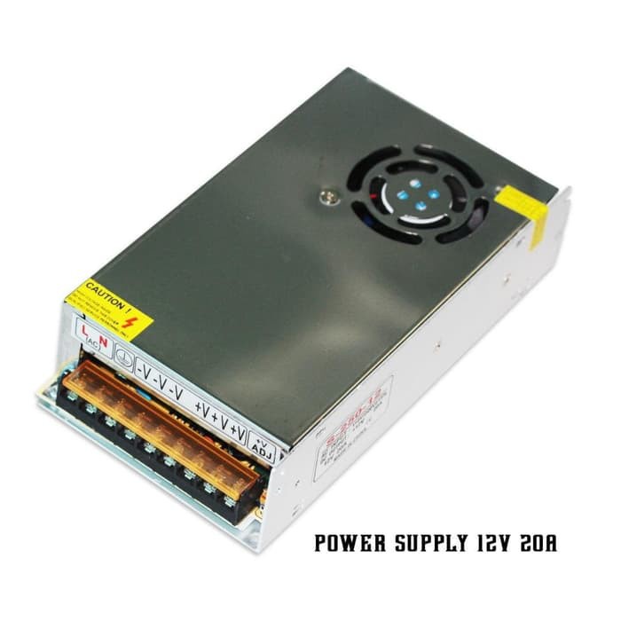 Jual Power Supply 12V 20A PSU for CCTV - LED | Shopee Indonesia