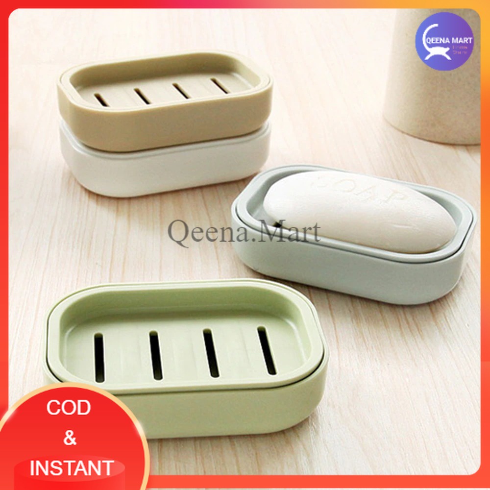 Jual Rak Sabun Mandi 2 Lapis Container Soap Drain Box - BIZ001 | Shopee ...