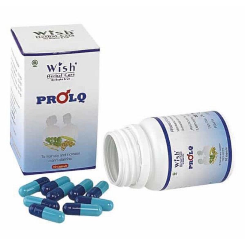 Jual WISH PROLQ ASLI DR BOYKE 100% ORIGINAL - OBAT MULTIVITAMIN PRIA ...
