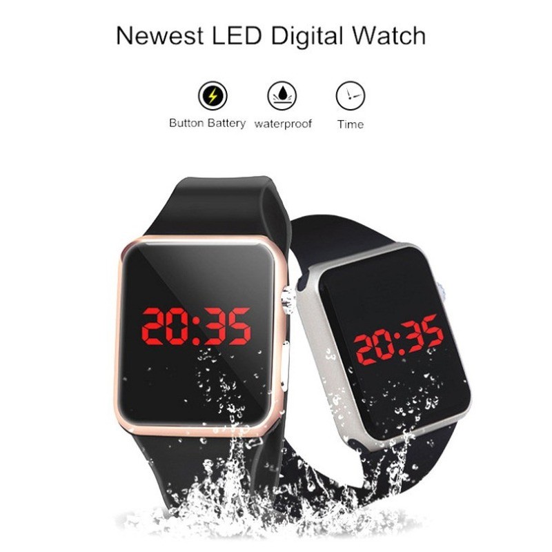 Jual Jam Tangan Digital LED Olahraga Jam Tahan Anti Air Jam Tangan ...