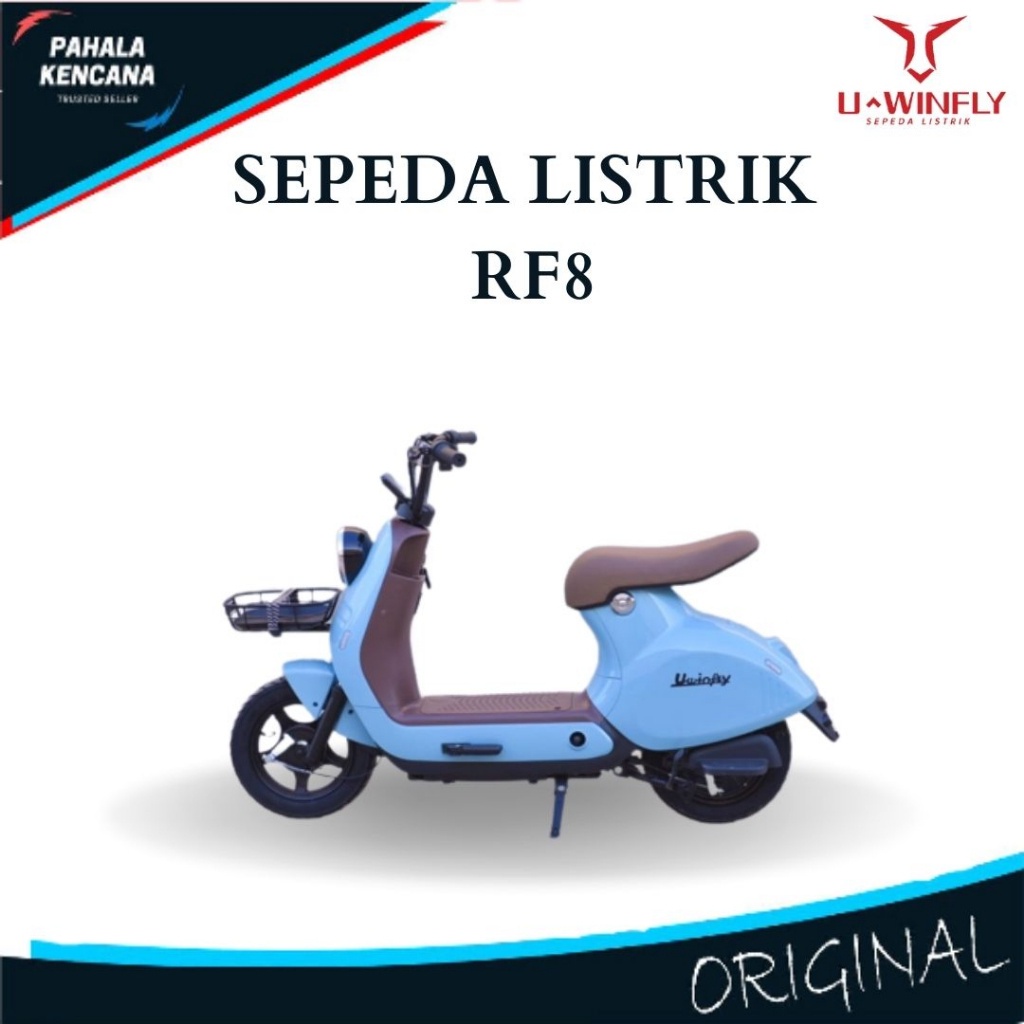 Jual Sepeda Listrik Uwinfly redfish 8 RF 8 RF8 48 v/20ah 48v/12ah | Shopee Indonesia