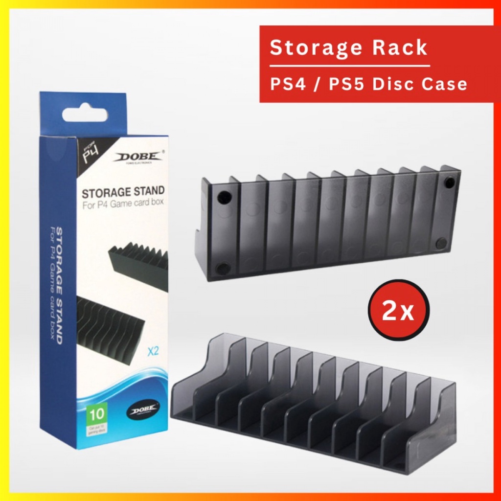Jual PS4 PS5 BD Storage Rack Rak Tempat kaset Game Card Box Storage ...