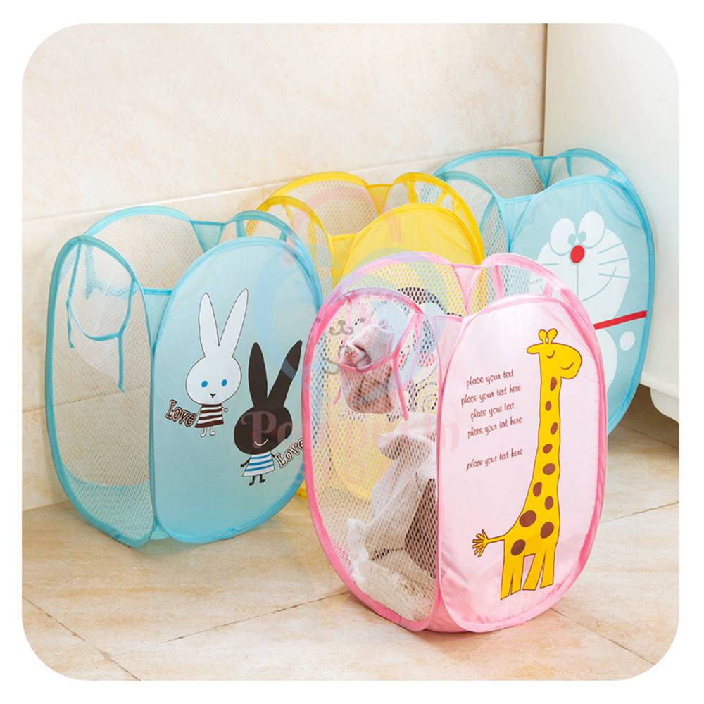 Jual Keranjang Baju Kotor Lipat Gambar - Keranjang Pakaian Laundry Bayi ...