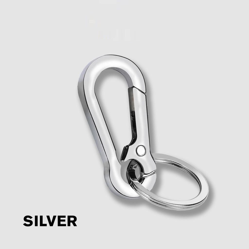 Jual Gantungan Kunci Kait Multifungsi / Gantungan Kunci Stainless Mewah / Carabiner Stainless ...