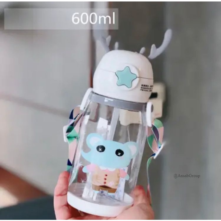 Jual ANS Botol Minum Anak Lucu Seliya Model Rusa 550 ml 2186 BPA FREE | Shopee Indonesia