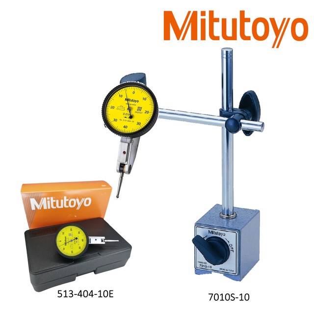 Jual Paket Dial Indicator MITUTOYO 513 404-10E + Magnetic Base 7010S-10 ...