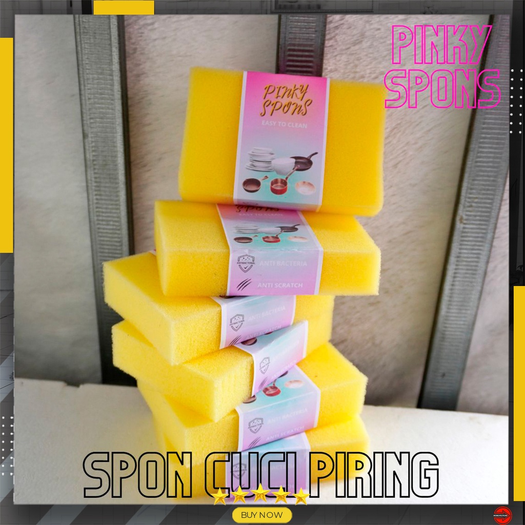Jual Paket Spons Cuci Piring Spon Cuci Motor Sponge Cuci Mobil | Shopee ...