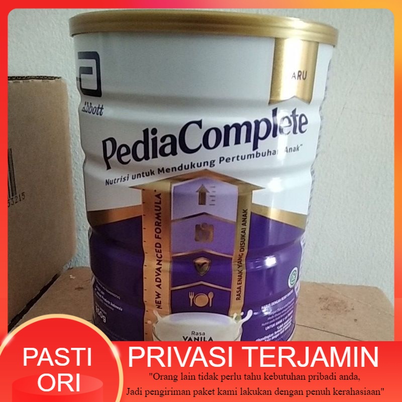 Jual PediaComplete 850g Vanila / Pediasure Complete 850gr Vanila / Pediasure Complete 850 gr ...