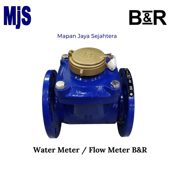 Jual Water Meter Dia. 8" / Flow Meter / Meteran Air Flange B&R | Shopee ...