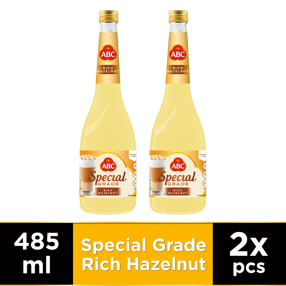 Jual ABC Sirup Special Grade Rich Hazelnut 485 ml - Twin Pack | Shopee Indonesia