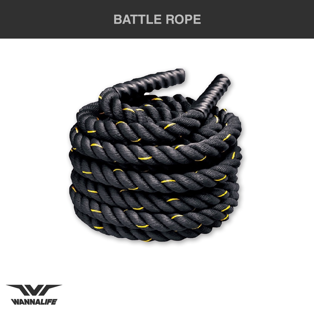 Jual Battle Rope Battling Ropes Tali Fitness Crossfit Workout 9 meter ...
