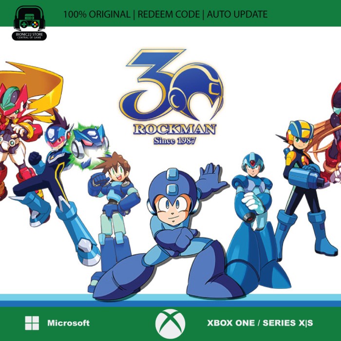 Jual rockman 30 thn anniversary Xbox One Series X|S Original Redeem Code | Shopee Indonesia