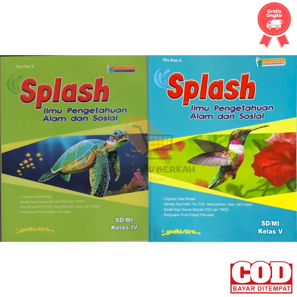 Jual Kurikulum Merdeka Splash IPAS Ilmu Pengetahuan Alam dan Sosial ...