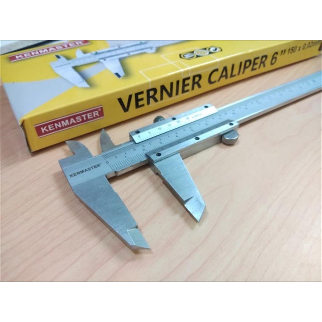 Jual KEN Sukses - Kenmaster Sigmat 6 Inch Vernier Caliper Besi Jangka ...