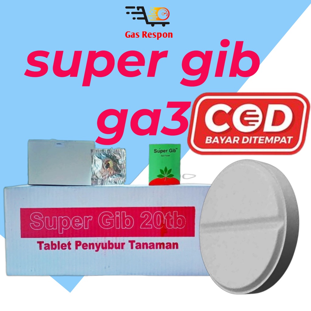 Jual Super gib ga3 TABLET zpt pertumbuhan pemacu giberlic acid plant ...