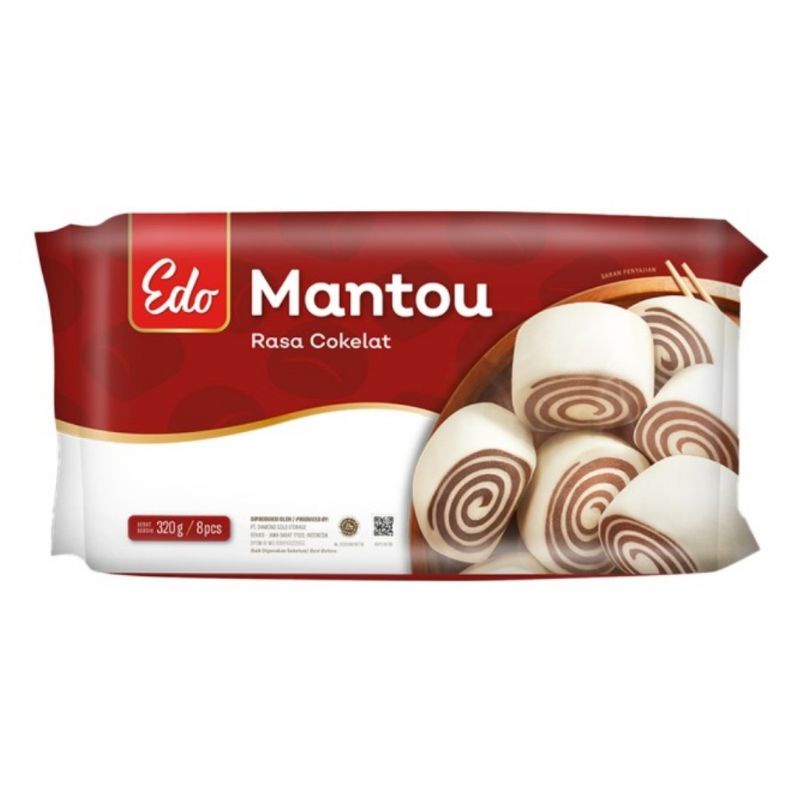 Jual EDO Mantou Chocolate / Roti Sepan Cokelat Isi 8 | Shopee Indonesia