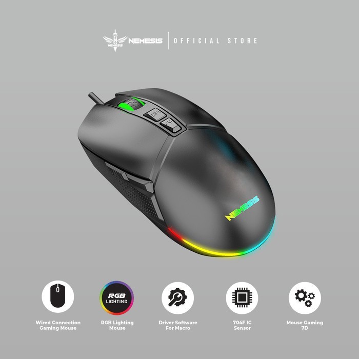 Jual NYK NEMESIS Mouse Gaming NYK Nemesis Grimlock HK-400 | Shopee ...