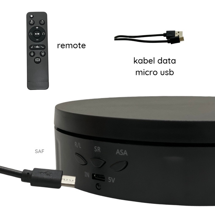 Jual 3in1 Electric Turntable - Rotating Stand 360 meja putar otomatis ...