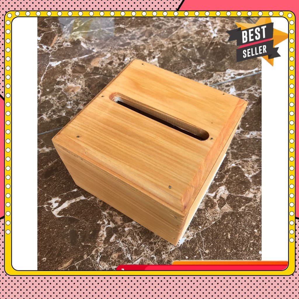 Jual Tempat Tisu Kayu Kecil Tissue Box, Tisu Meja Makan Best Seller ...