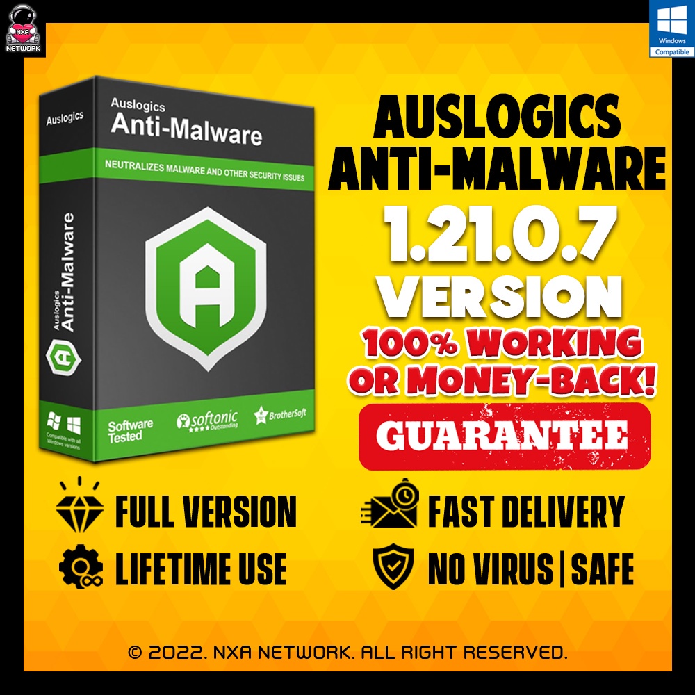 Jual Auslogics Anti-Malware 1.21.0.7 | Guide Provided | Lifetime Full ...