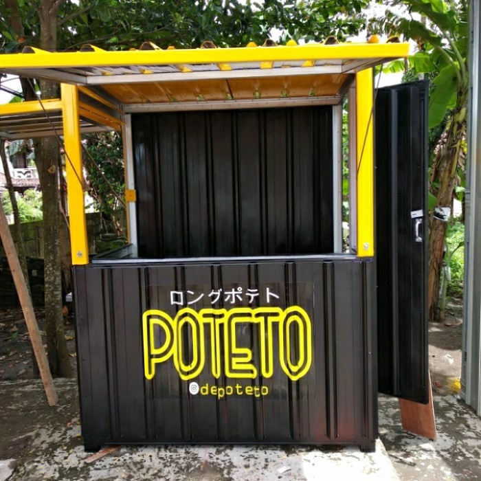 Jual booth container box gerobak jualan | Shopee Indonesia