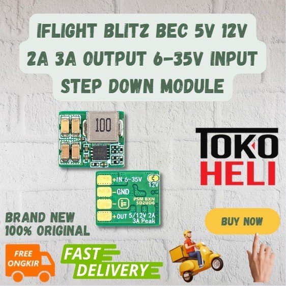 Jual iFlight Blitz BEC 5V 12V 2A 3A Output 6-35V Input Step Down Module ...