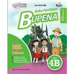 Jual BUPENA BUKU PENILAIAN JILID 4B UNTUK SD/MI KELAS IV K13N | Shopee Indonesia