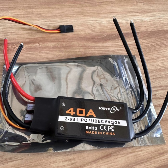 Jual Brushless ESC bidirectional 40A 2-6s lipo UBEC 5V 3A maju mundur | Shopee Indonesia