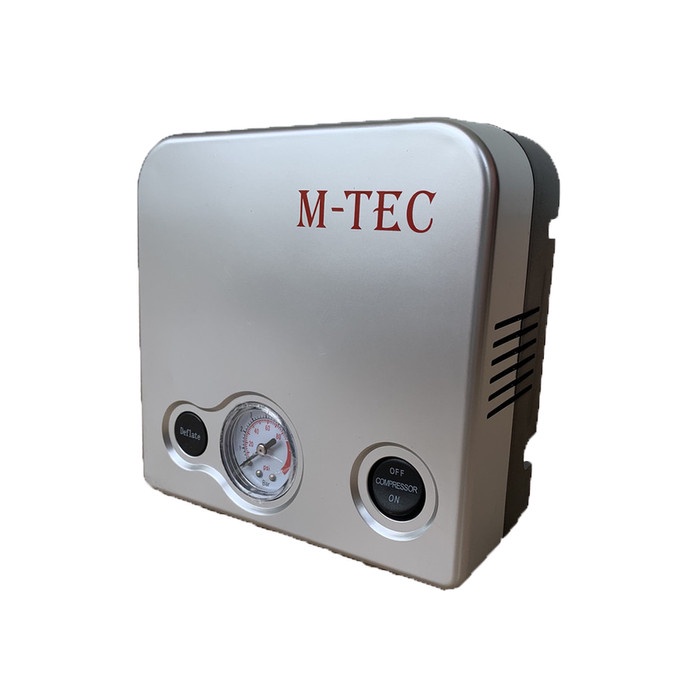 Jual M-TEC Mini Air Compressor Silver Pompa Ban Mobil Elektrik 12V ...