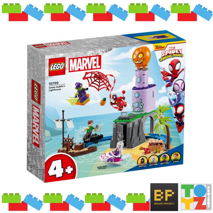 Jual Lego 10790 Marvel - Team Spidey at Green Goblin's Lighthouse ...