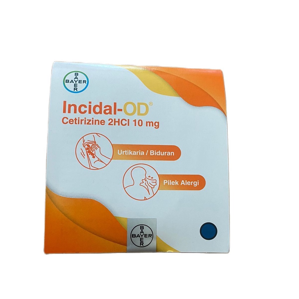 Jual INCIDAL-OD 10MG STRIP 4 CAPSUL | Shopee Indonesia