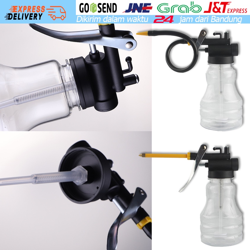 Jual 250ML Botol Minyak Transparan Bertekanan Tinggi / Botol Oli Dengan ...