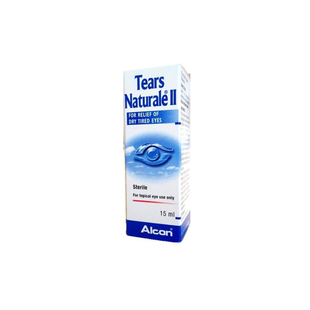 Jual Alcon Tears Natural II Lubricant Eye Drops, 15ml (SPORE) | Shopee ...