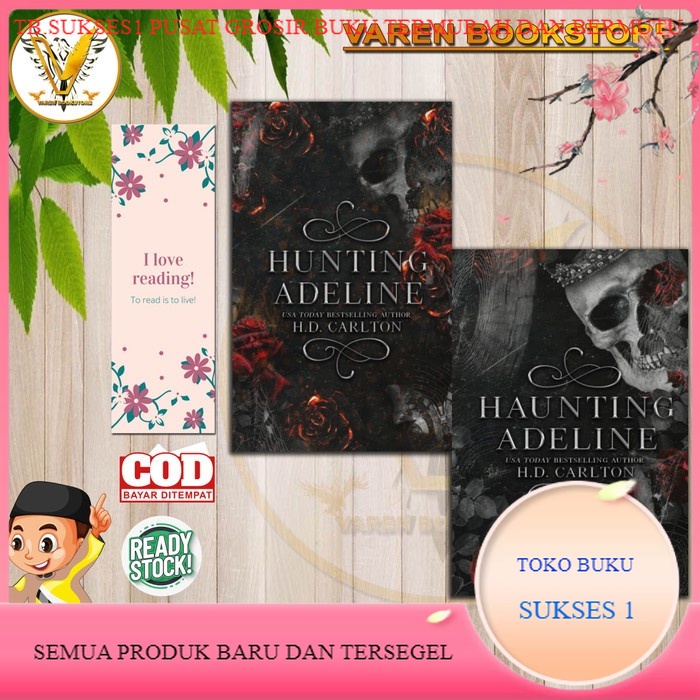 Jual Buku Haunting Adeline, Hunting Adeline (2 Book Series) by H. D ...