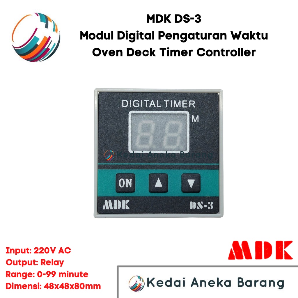 Jual MDK DS-3 DS3 Module Modul Digital Timer Oven Deck Controller ...