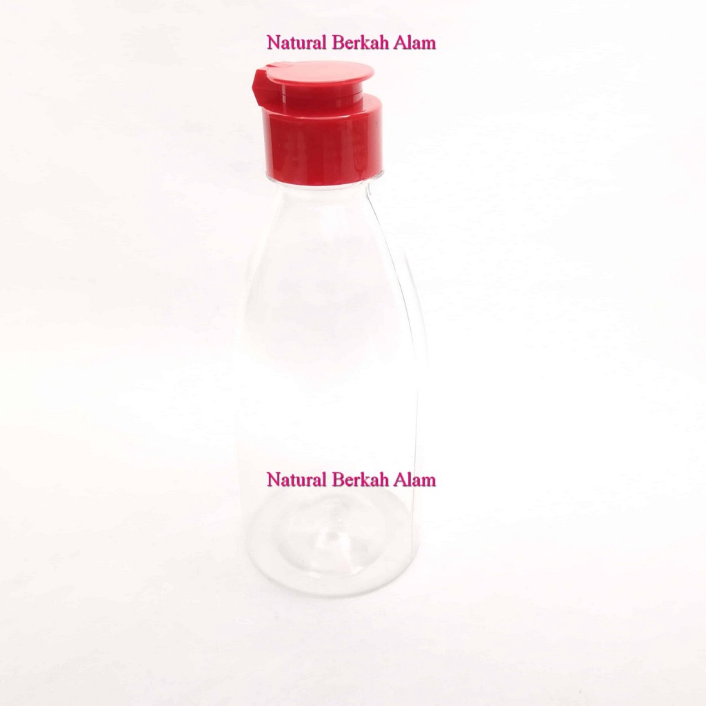 Jual Botol Plastik Kale Cantik Valencia 350 Ml Natural Tutup Fliptop ...