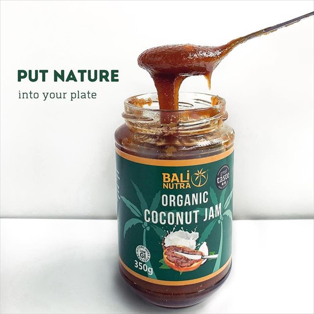 Jual Bali Nutra - Selai Kelapa ( Kaya ) Organic Coconut Jam 350g ...