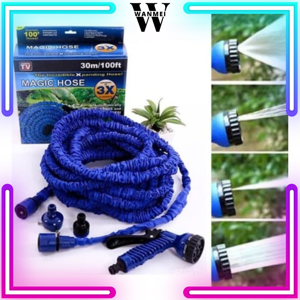 Jual WM Selang Air Magic Hose 30m 22.5m 15m / Selang Taman Cuci Motor ...