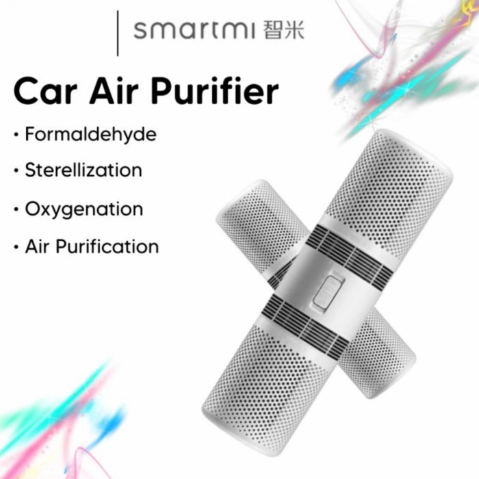 Jual Smartmi Car Air Purifier Hepa Filter Sterilizer | Shopee Indonesia