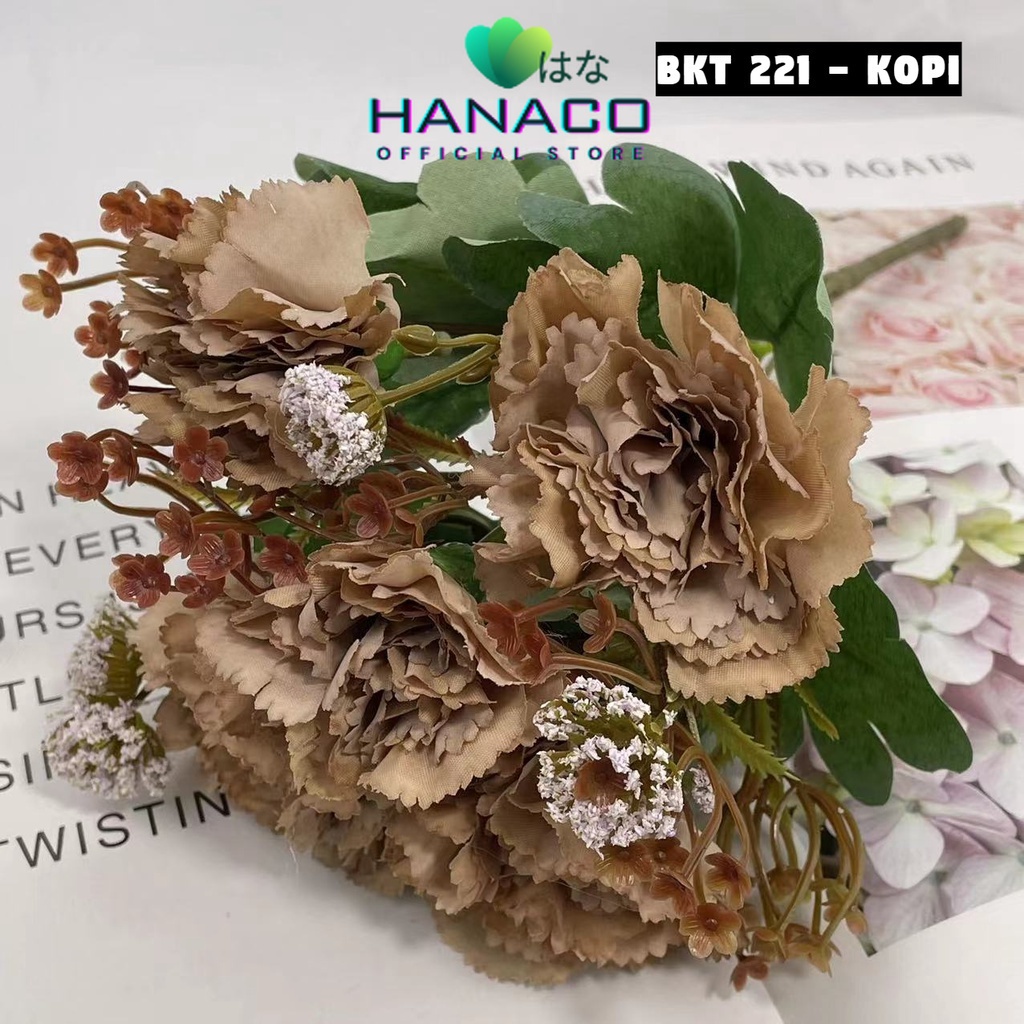 Jual HANACO - Bouquet bunga BKT 221 Artifisial Dekorasi | Shopee Indonesia