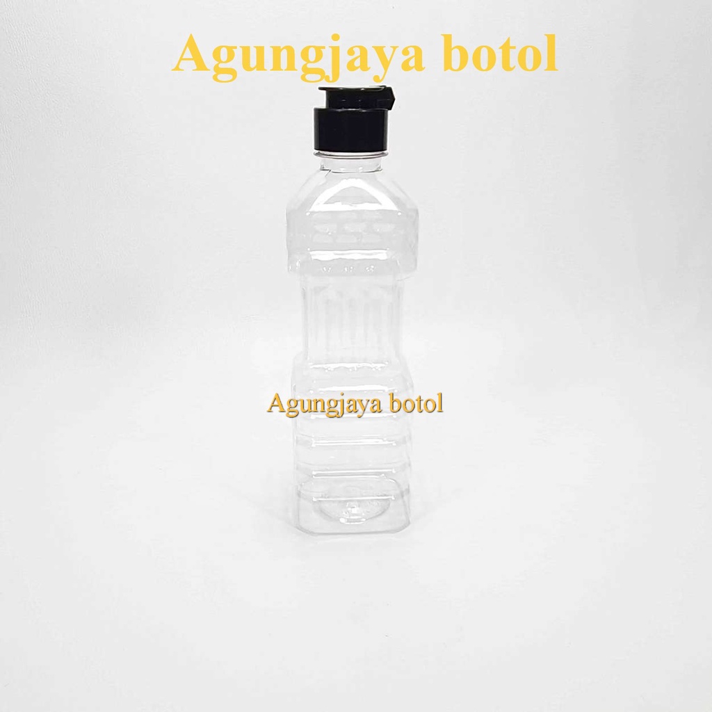 Jual Botol Pet 500 ml Minyak Goreng Natural Tutup Fliptop Jamur / Botol ...