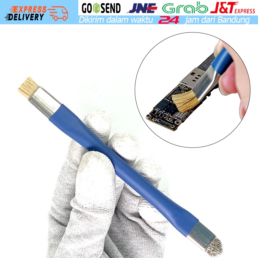 Jual Sikat Bulu Babi Kawat / Sikat Rambut Keras Perbaikan Ponsel Dua ...