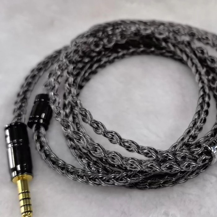 Jual HAKUGEI Black Time Machine Litz 6N OCC Copper Silver Plated 22AWG ...