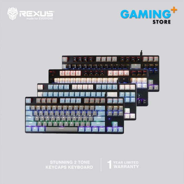 Jual Rexus Keyboard Gaming Mechanical Legionare MX5.2 TKL - BlackGrey ...