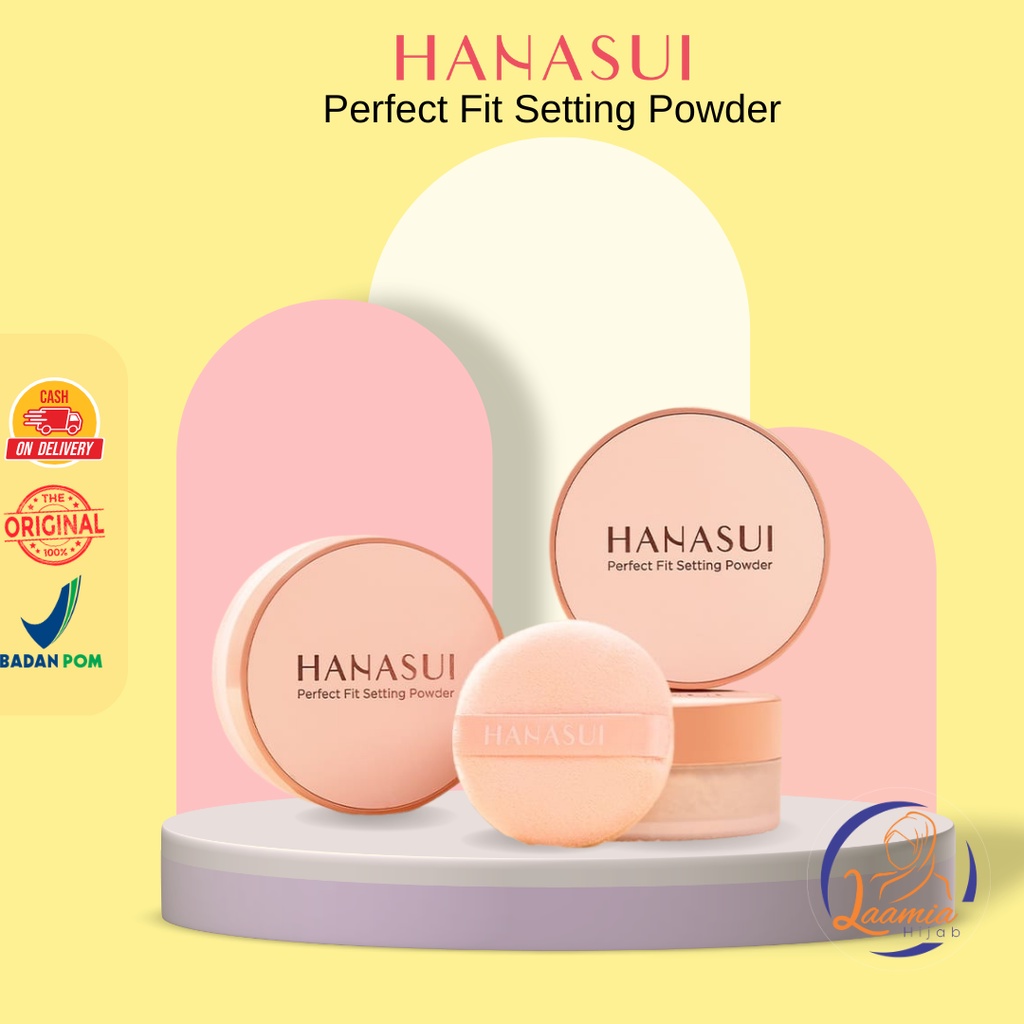 Jual Hanasui Perfect Fit Setting Powder / Bedak Hanasui | Shopee Indonesia