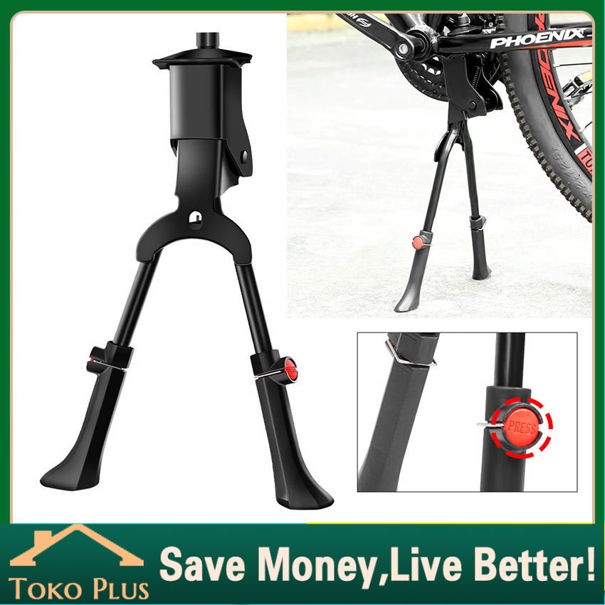 Jual Standar Sepeda Tengah dua 2 Kaki Model Motor / Double Foot Support ...