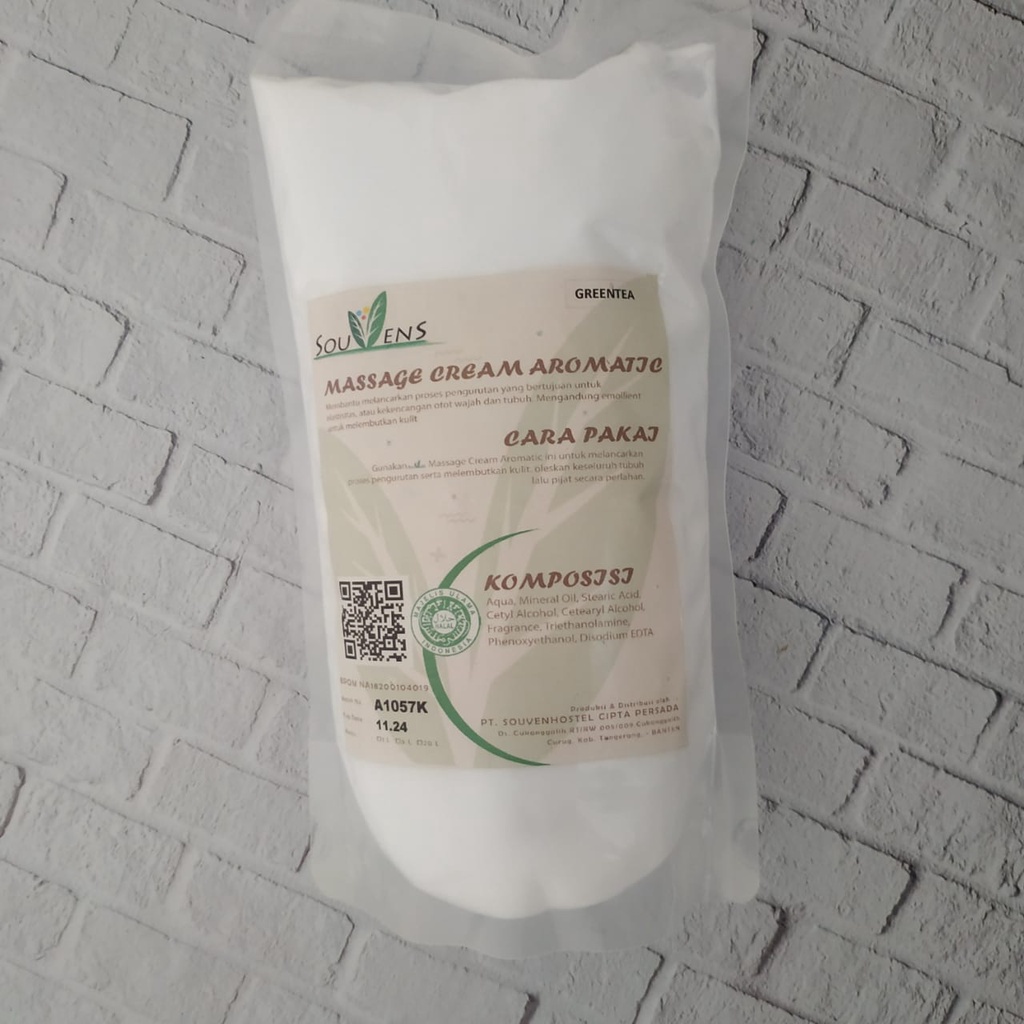 Jual Krim Pijat Dan Urut Massage Cream Premium Aromatik 1 Liter Aroma 7783