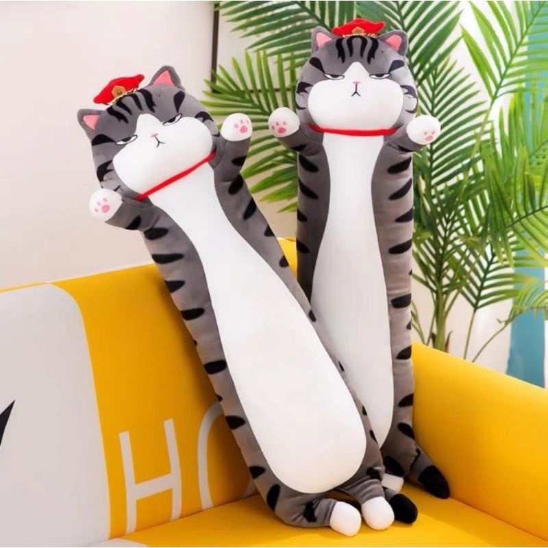 Jual Boneka kucing furyu 55cm boneka bantal guling furyu import bahan ...